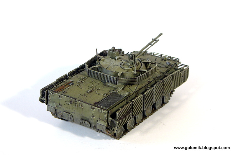 Gulumik Military Models: BMP-3 with cage armour 1/72