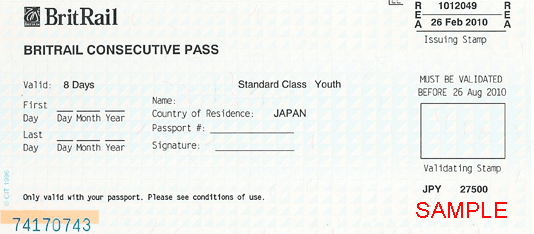 BritRail Pass と Railcard について
