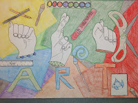 FCJHS Art Gallery: Sign Language