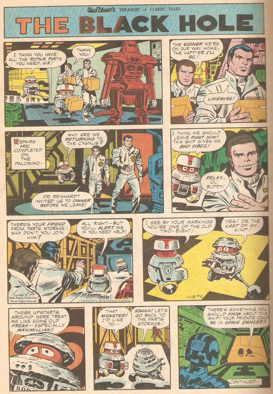 The Black Hole Comic Book Adaptation