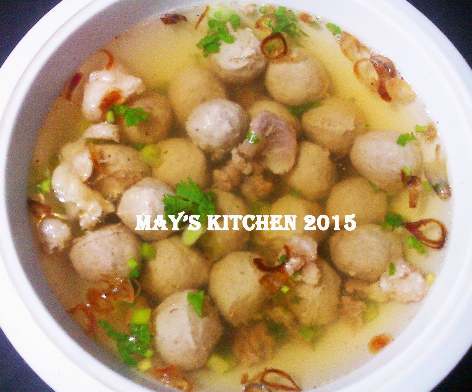 May's Kitchen: BAKSO SAPI