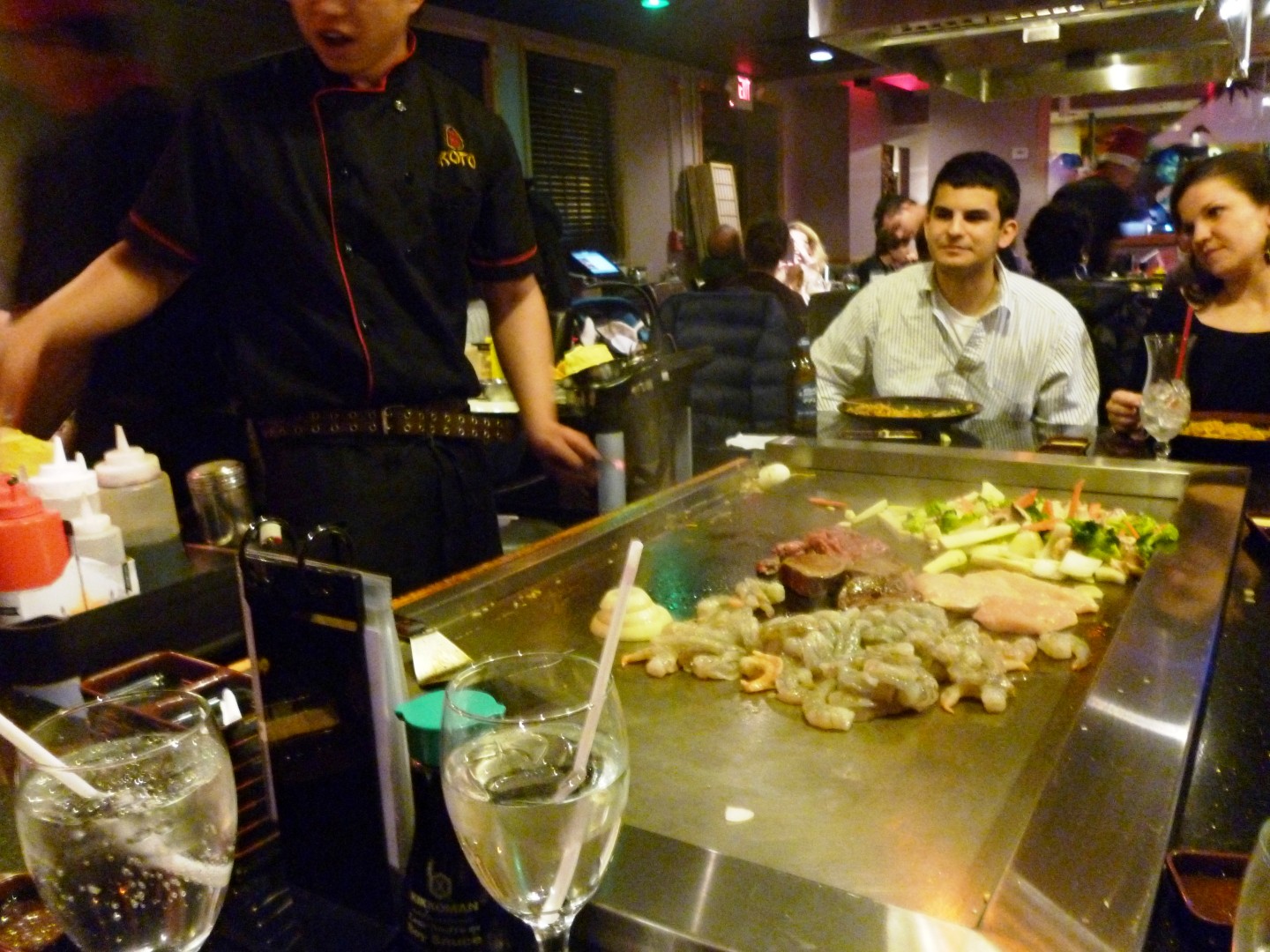 Writing Straight from the Heart: Hibachi Experience
