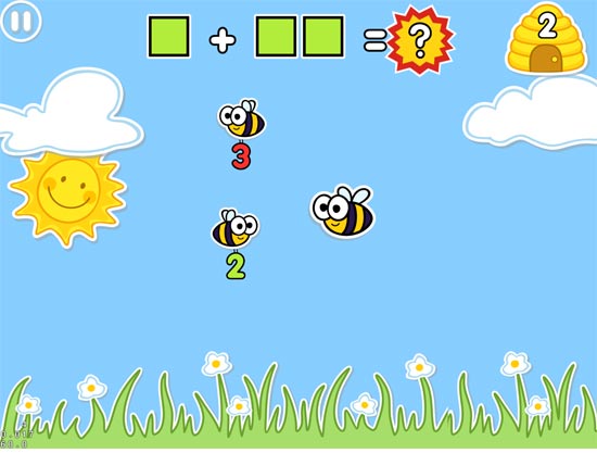 Bee's Knees Game: Math Questions
