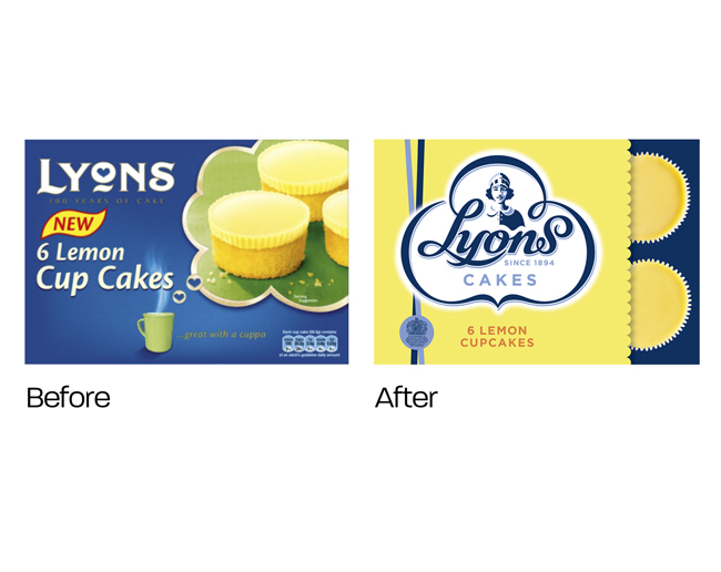 Lyons Cakes (Redesigned) on Packaging of the World - Creative Package ...
