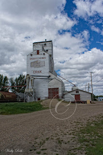 Saskatchewan Grain Elevators: Craik: Friendliest Place by a Dam Site