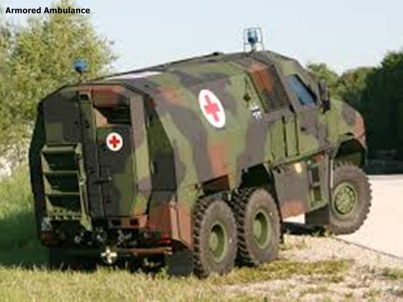 វិទ្យាសាស្រ្តយោធាកម្ពុជា: armored ambulance