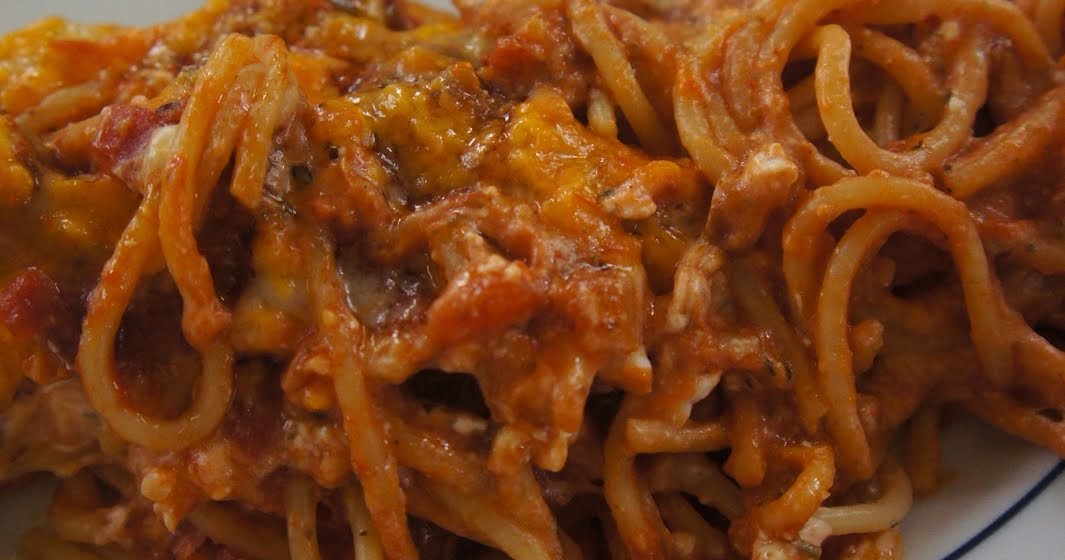 Savory Sweet and Satisfying: Spaghetti Pie