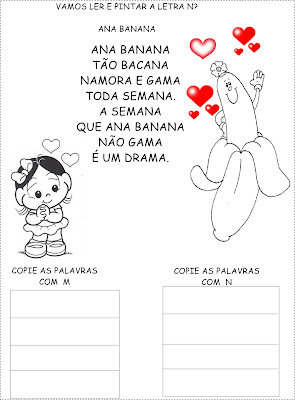 Pedagogia Século XXI: texto com a letra N