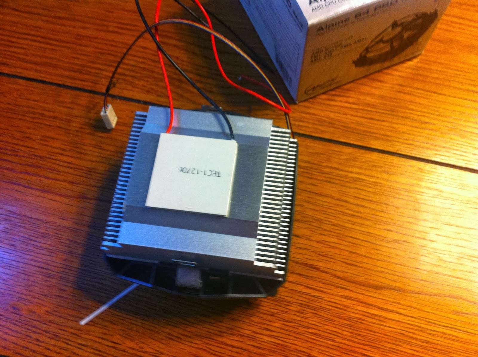 Notes from a Small Observatory: ASI 120MC and Peltier--An Experiment