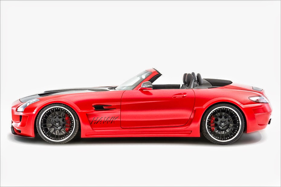 Mercedes R197 SLS Hamann Hawk Widebody Roadster | BENZTUNING