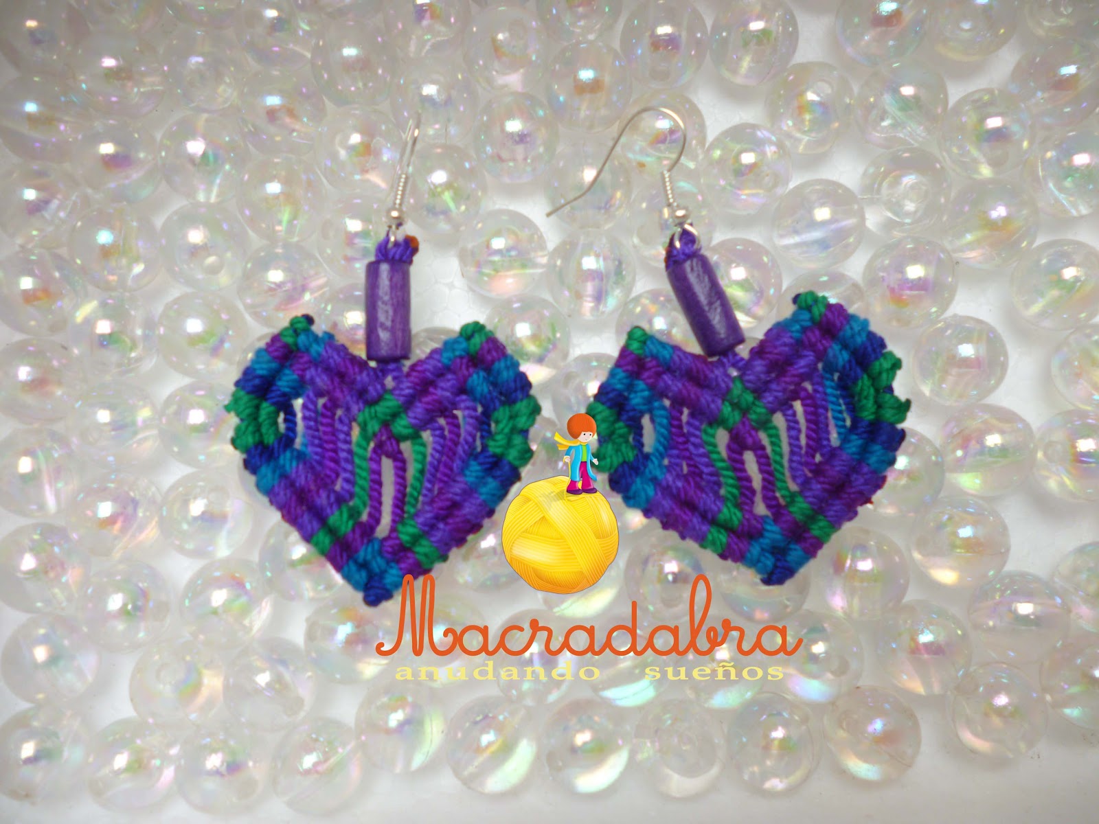 Macradabra: Tutorial Corazon en Macramé