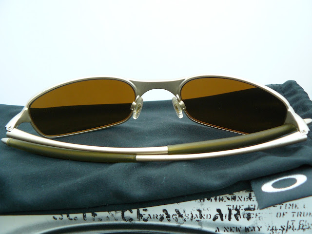Oakley-for-sale: Oakley Square Wire 2.0 Spring Hinge Platinum, Gold Iridium