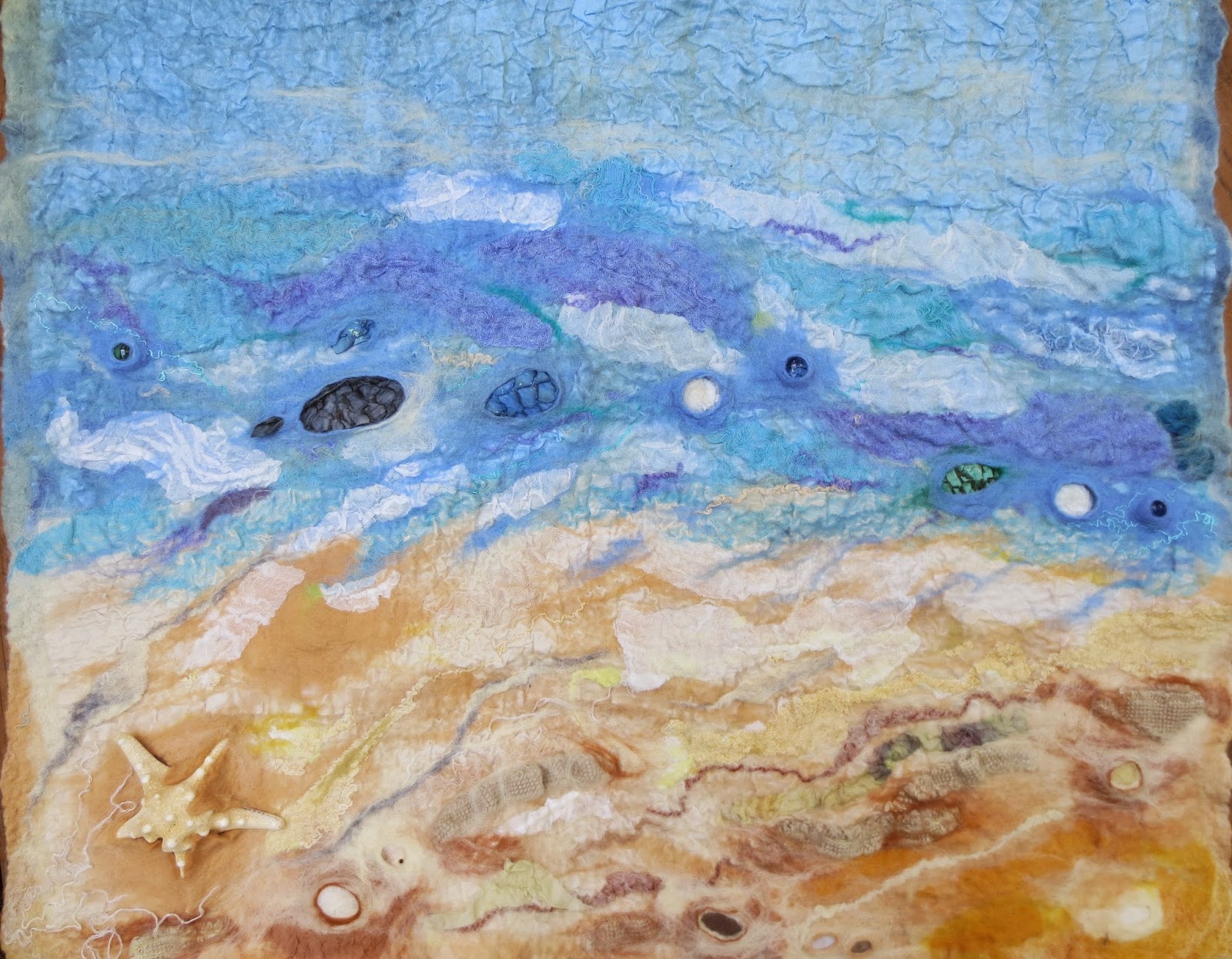 Fine Fiber Art: Wall Fiber Art