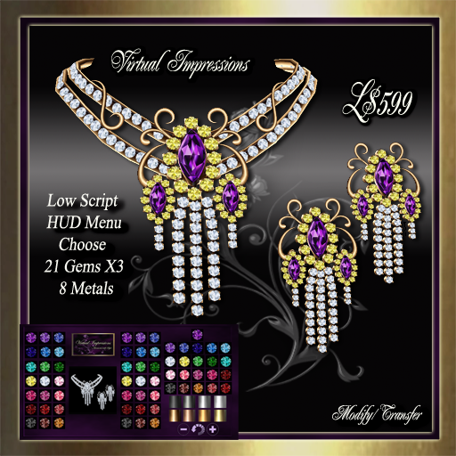 Virtual Impressions: New Mesh and Texture Change Jewelry at Virtual ...