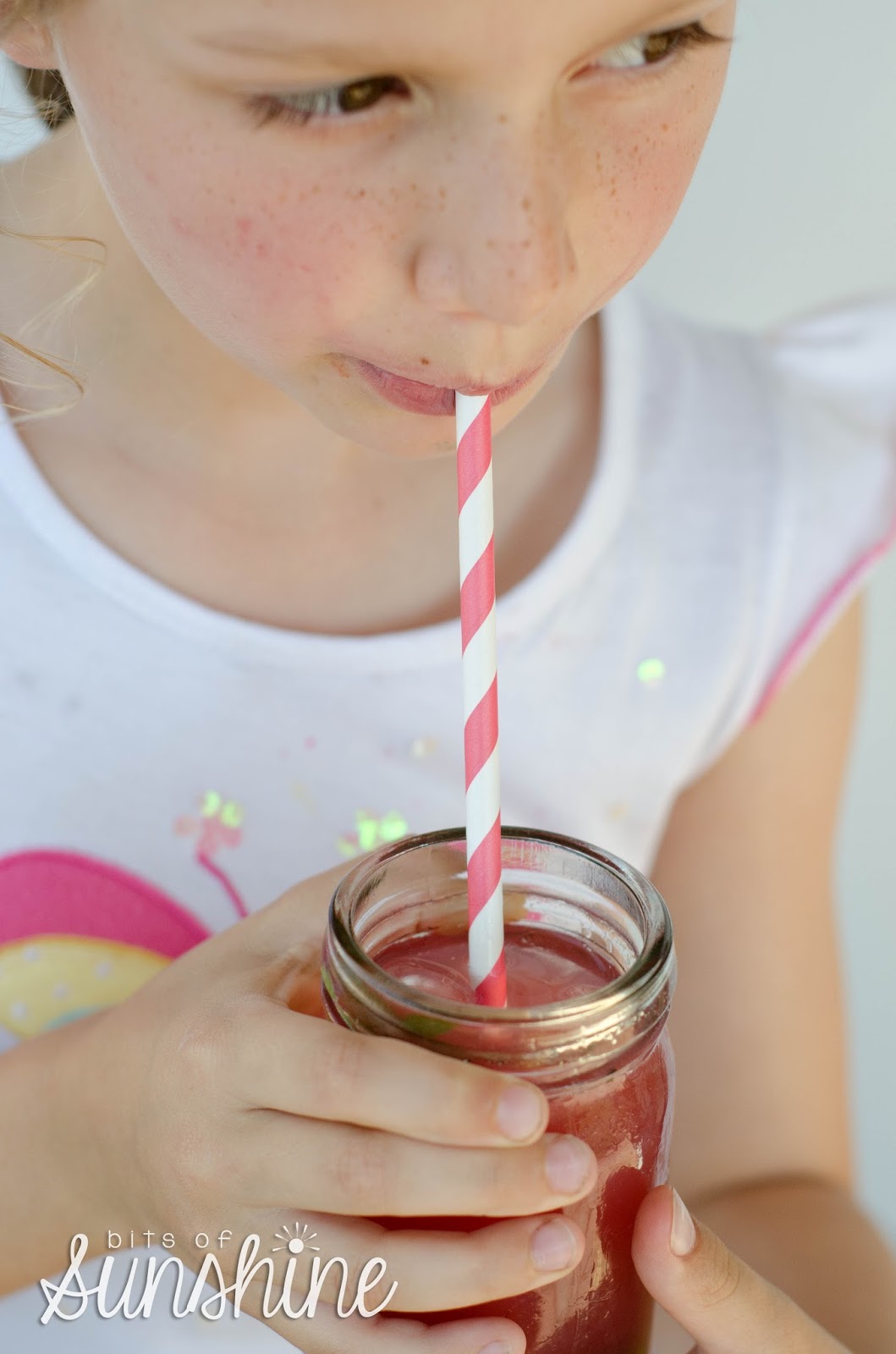 Kiwi and Raspberry Iced Tea — Bits of Sunshine