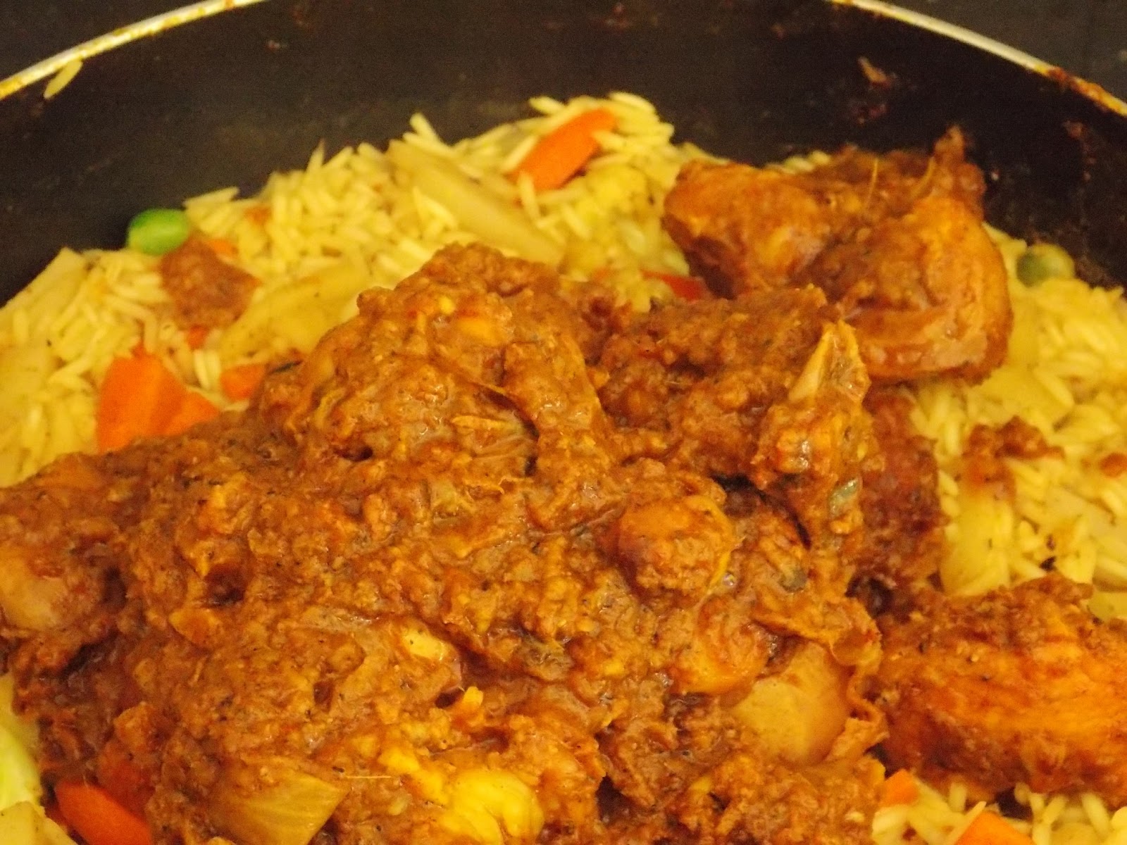 Antara's Kitchen: Chicken tehri recipe