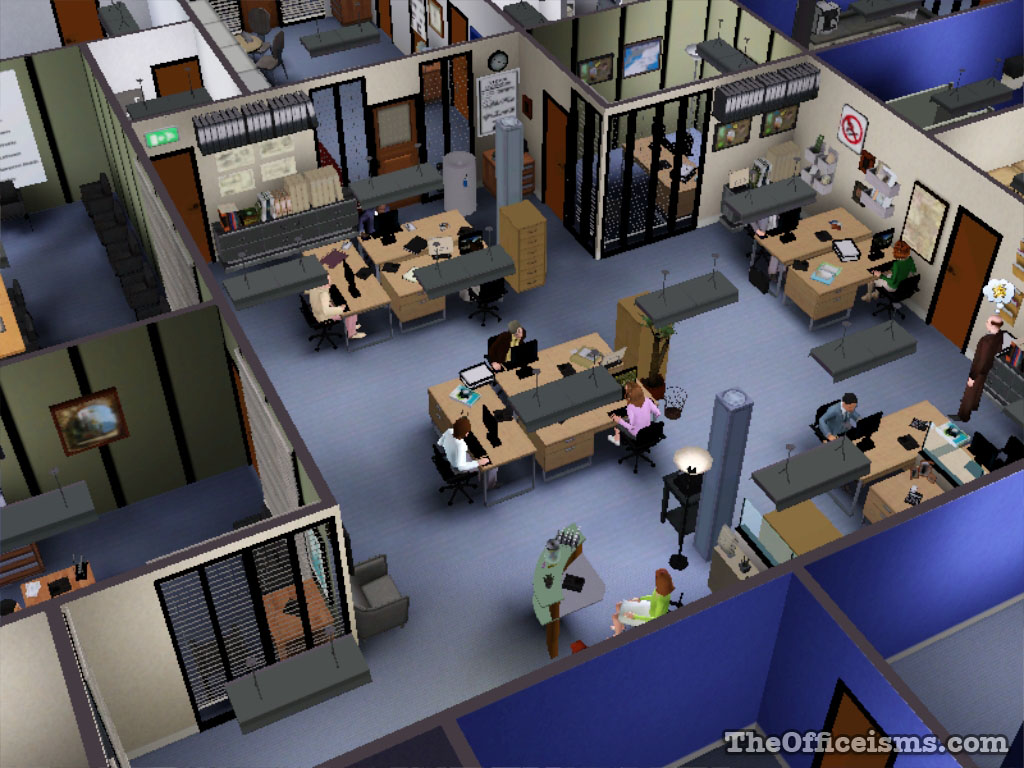 The Office-isms: The Office on The Sims 3