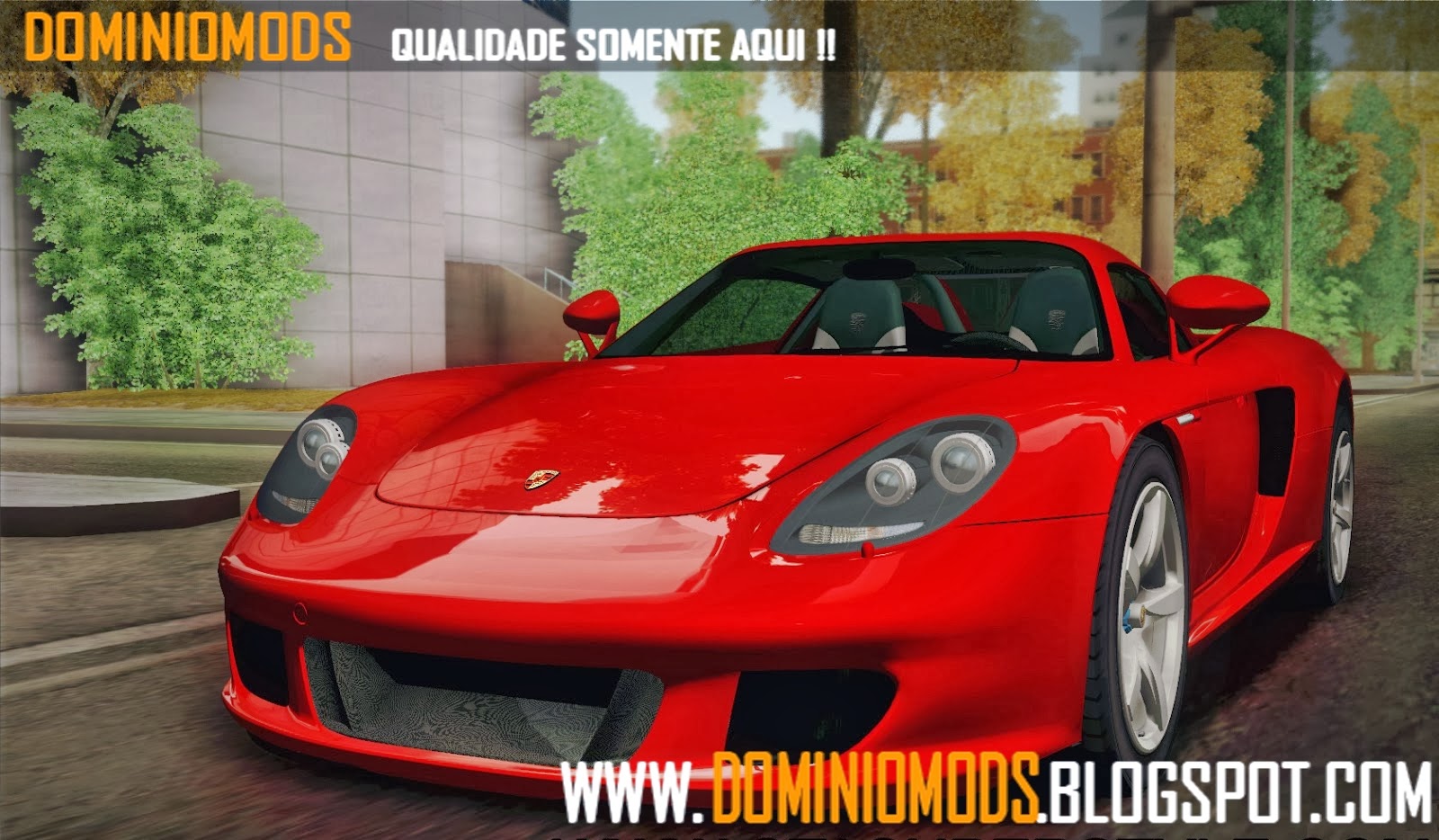 GTA SA/ IV/ ZMODELER Dominio mods: GTA SA - Porsche Carrera GT