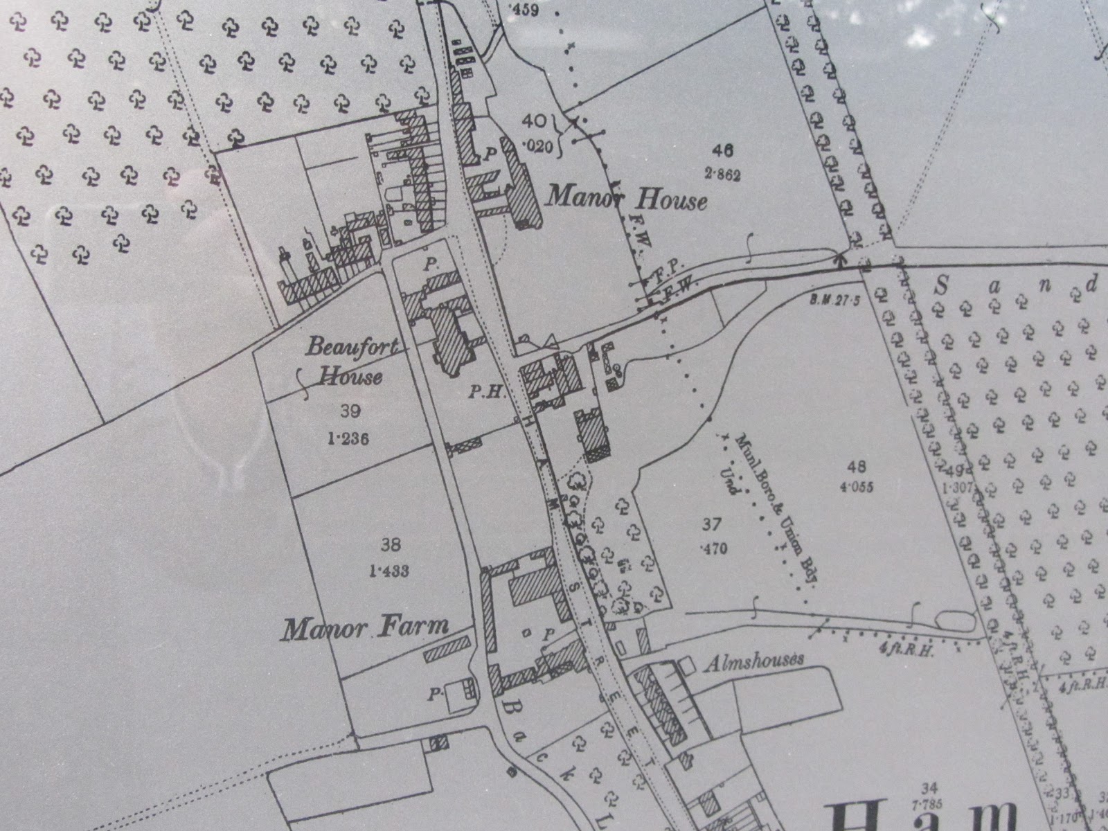 Ham Photos: Stunning window at Ham Village Centre