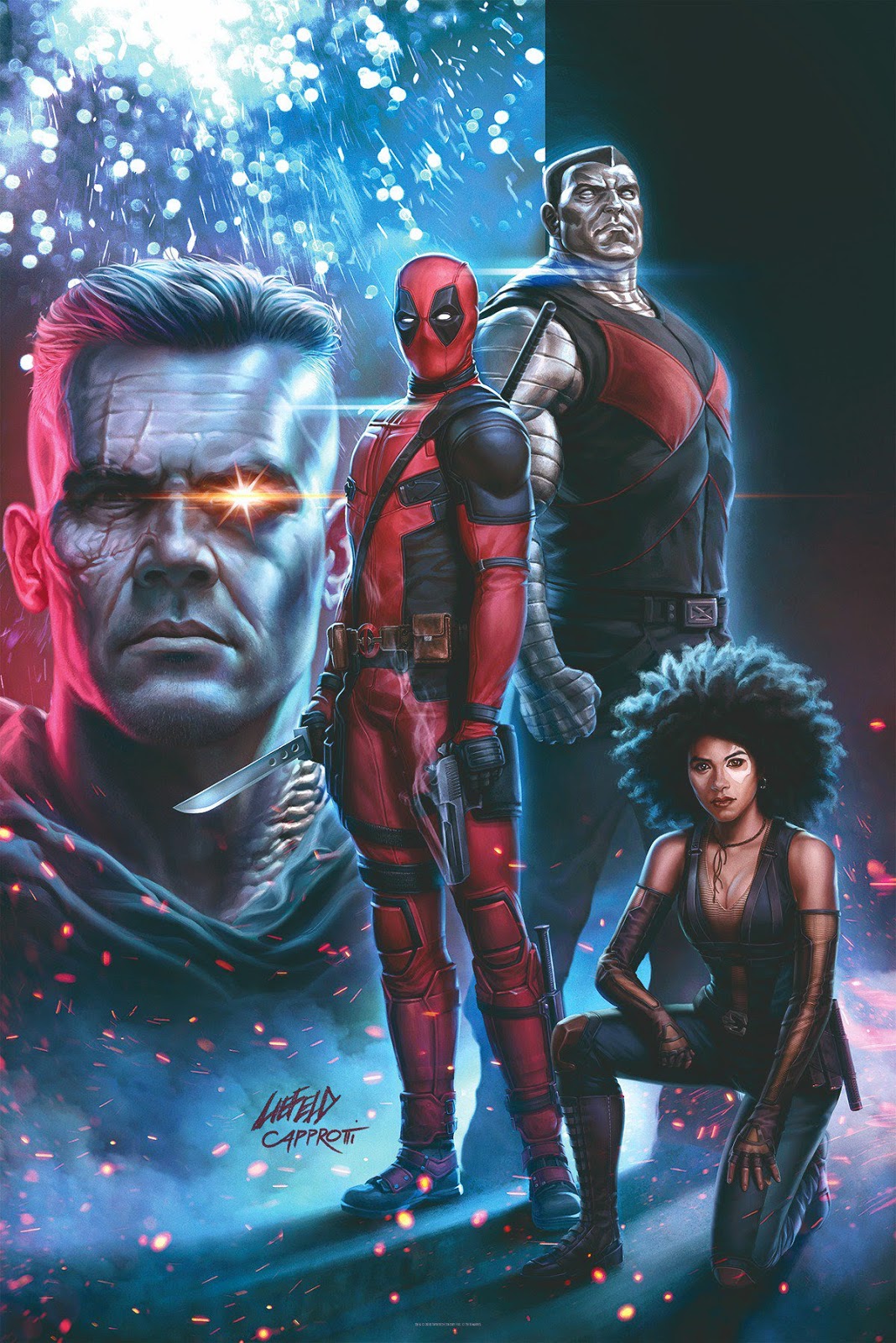 The Blot Says...: Deadpool 2 Mini Movie Poster by Rob Liefeld