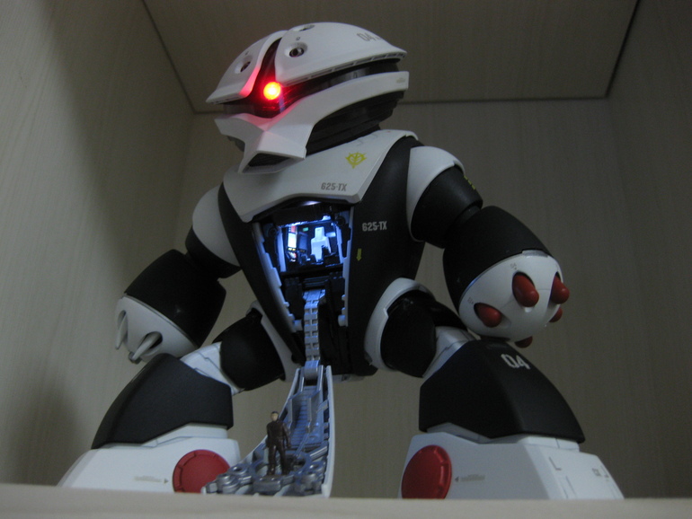 GUNDAM GUY: MG 1/100 MSM-04 Acguy - Customized Build w/ LEDs