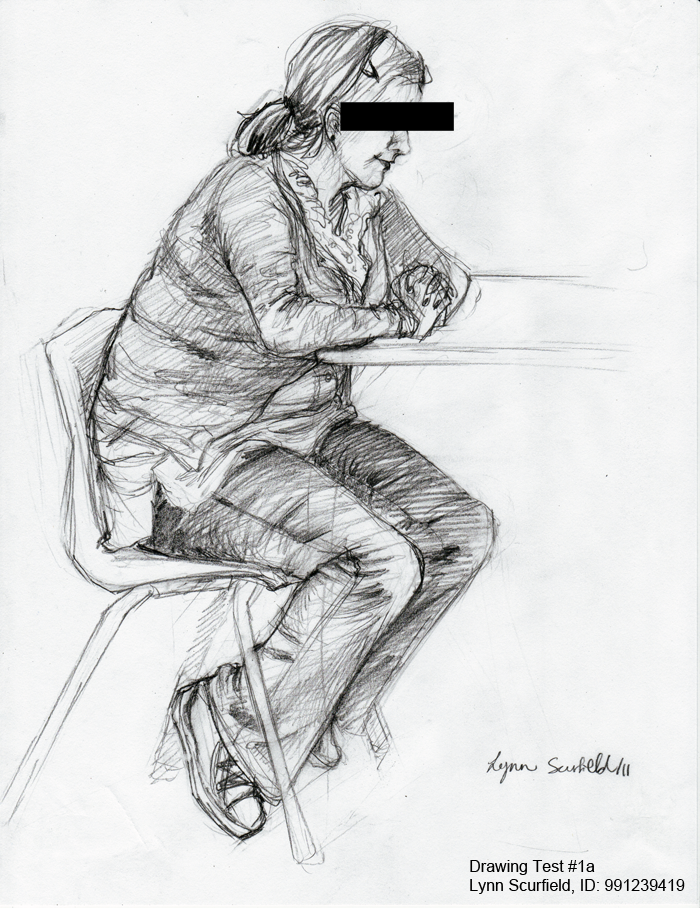 Lynn Scurfield Doodles Seriously: Portfolio Drawing Test