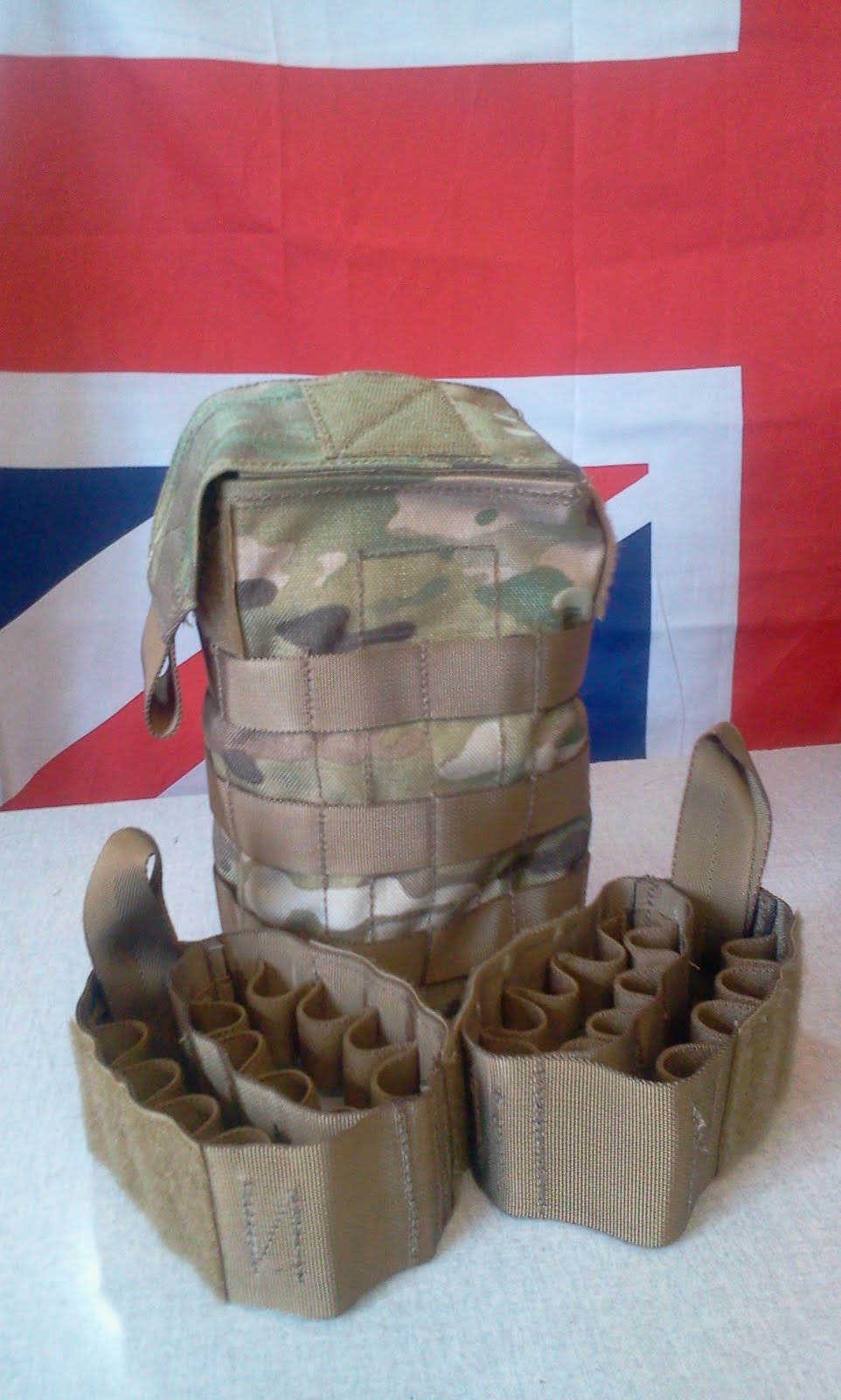 1157 TACTICAL: Multicam 24 Shell Shot Gun Ammo Pouch