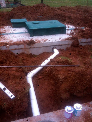 Keenan Construction & Excavation: Stream Discharge Septic System