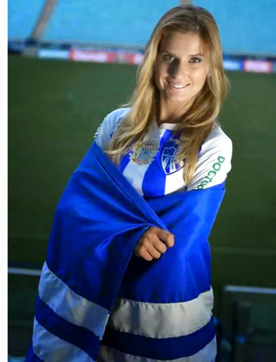 Esporte em Cachoeirinha: Cruzeiro líder do Gauchão, apresenta sua Musa