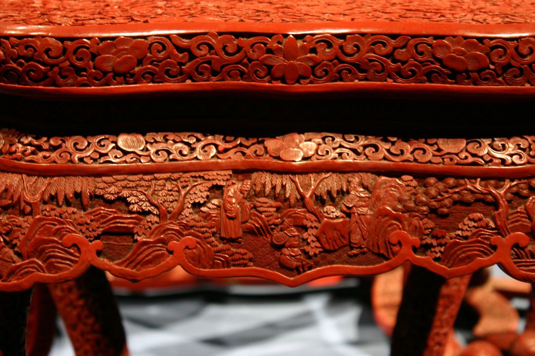 Tales of a Red Clay Rambler: Art of the Day V.5- Square Red Lacquer ...