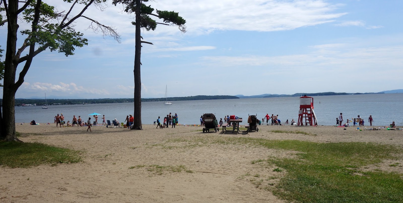 Rocky Top Ramblers: North Beach Park in Burlington, VT