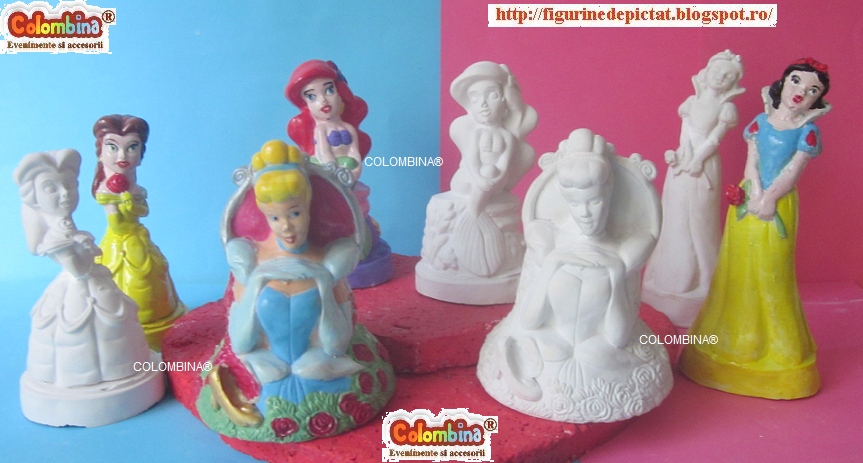 Figurine de Pictat: Printese disney de Pictat
