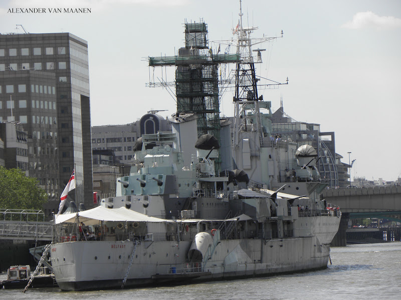 WARSHIPSRESEARCH: British light cruiser HMS Belfast (C35) 1936-