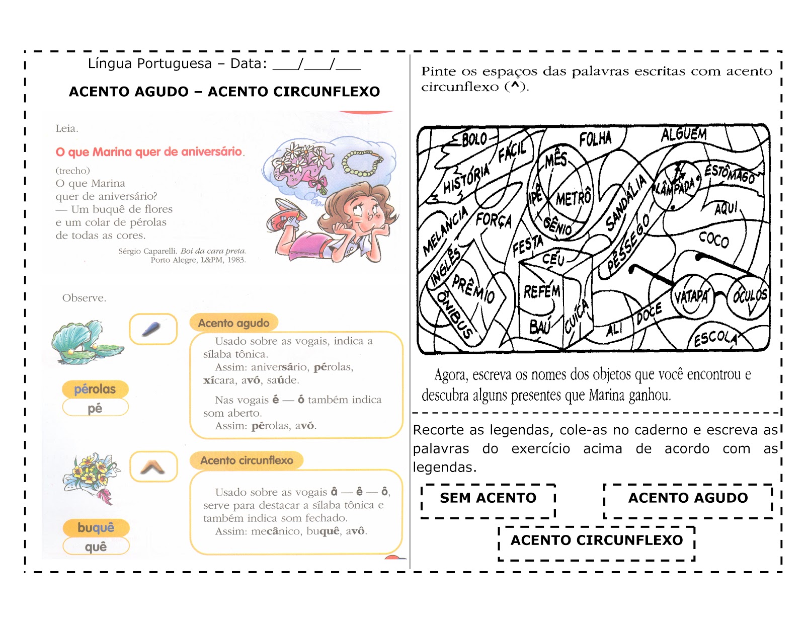 Vivendo com arte: ACENTO AGUDO E ACENTO CIRCUNFLEXO