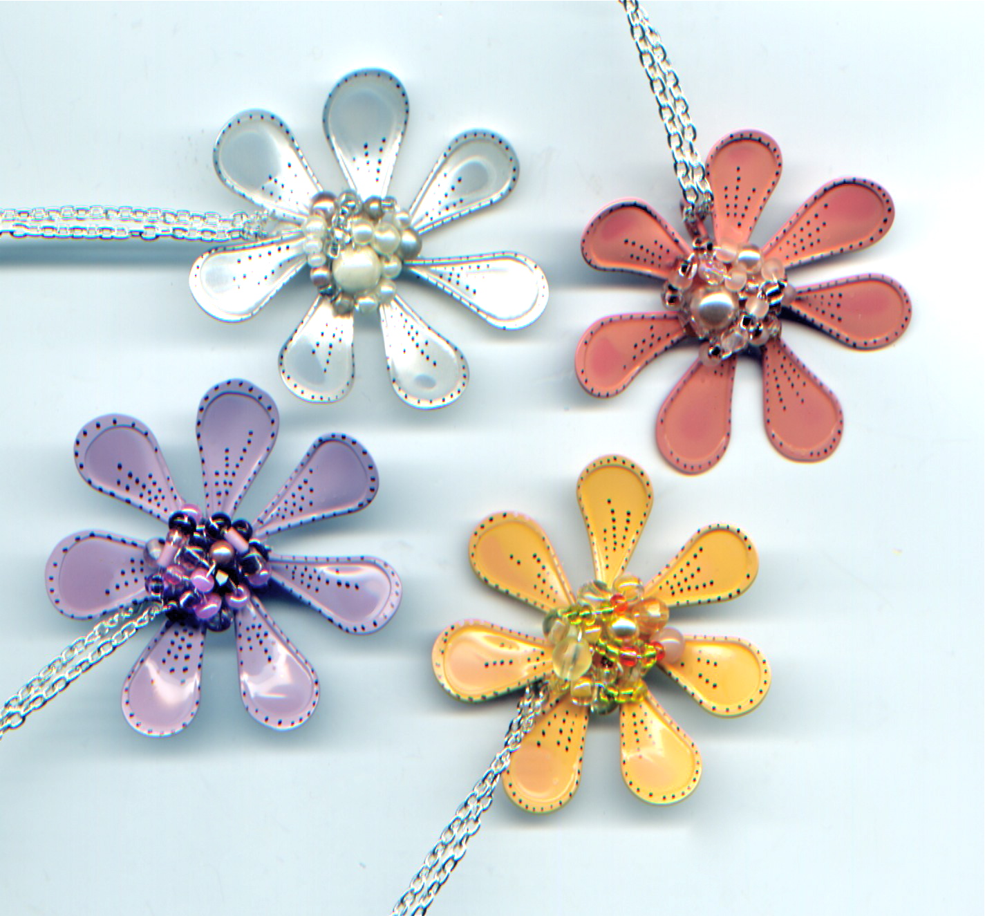 WireWorkers Guild: FLOWER PENDANT