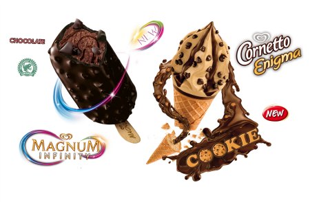 Cucina&Gianduia: Magnum Infinity regala Cornetto Enigma Cookie