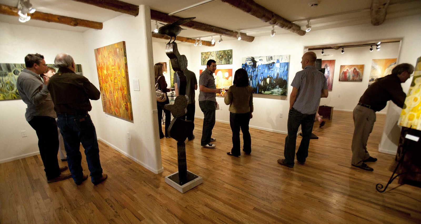 Mirada Art Blog: Fantastic Reception with Christian Dore at Mirada Fine ...