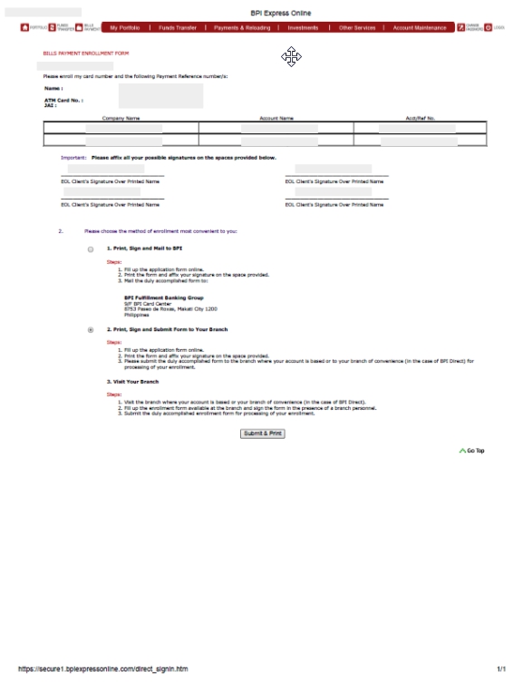 How to Pay HSBC, Citibank and other Non-BPI Credit Cards Through BPI ...