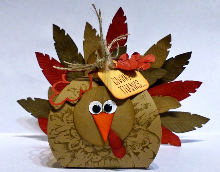Stampin Along With Heidi: WCC11 Gobble, gobble---Curvy Keepsake box ...
