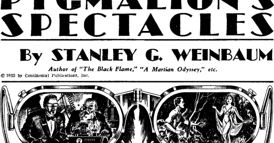 Virtual Reality: A Game Changer: Pygmalion's Spectacles