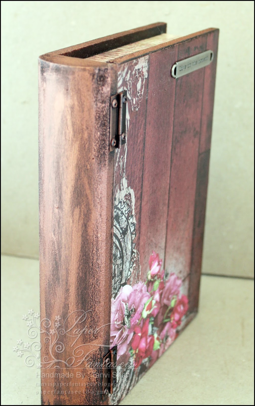 Paper Fantasees - The Craft Blog: Decoupage - Book Box