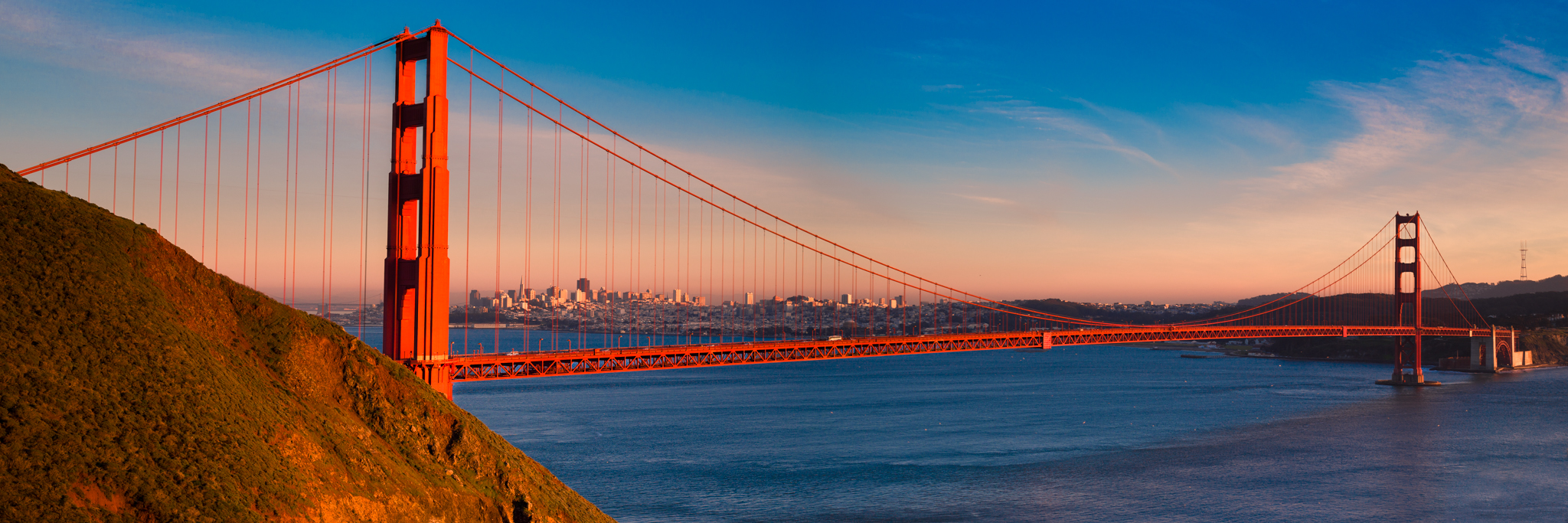 Harpreet Grewal: Golden Hour - Golden Gate Bridge, CA