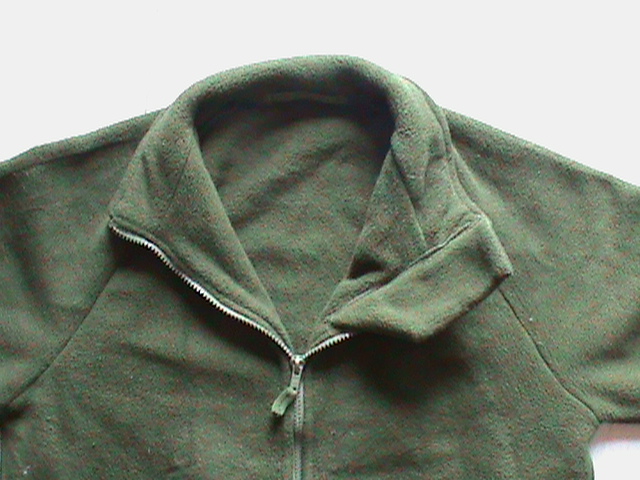 beijingbikes: British Army fleece jacket or Liner, Green Thermal
