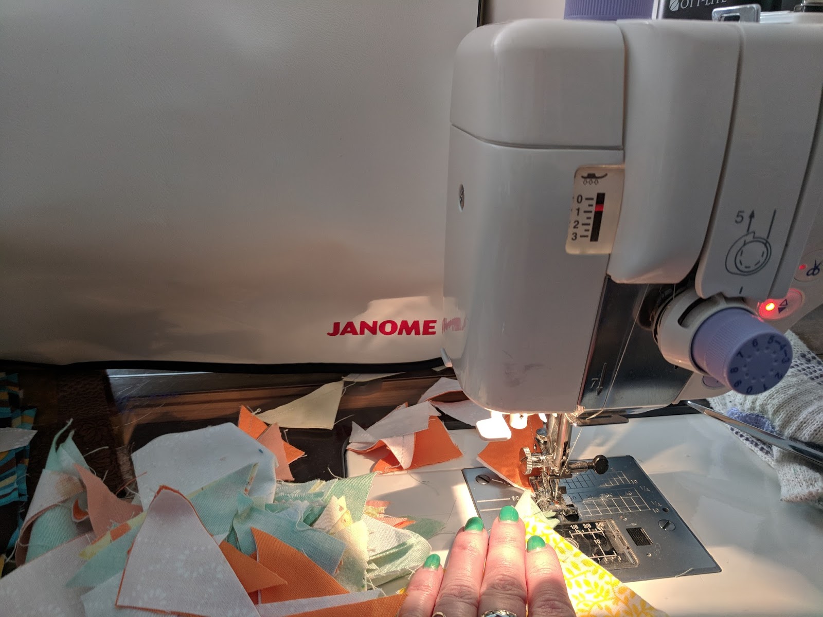 The Joyful Quilter: Scrap Attack Tuesday - March Mission Accomplished