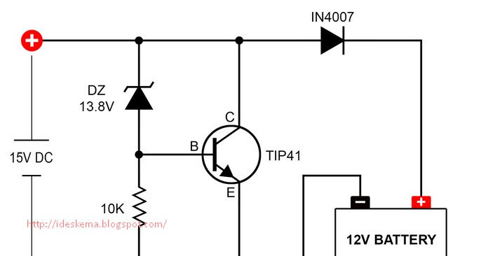 Skema Rangkaian Charger Battery 12 volt Standby | Gambar Rangkaian ...
