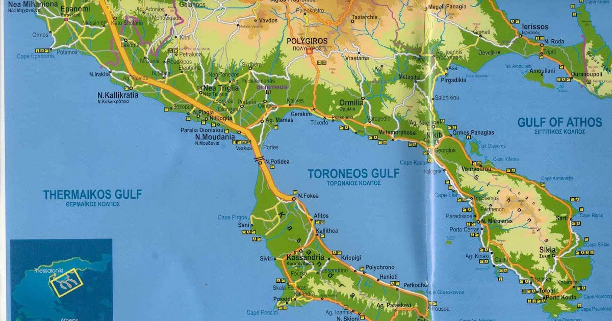 Potidea, Halkidiki, Greece: Where is Potidea?