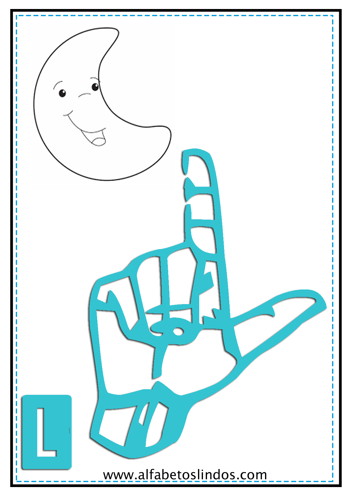 A Arte de Educar: Alfabeto em Libras (Língua Brasileira de Sinais)