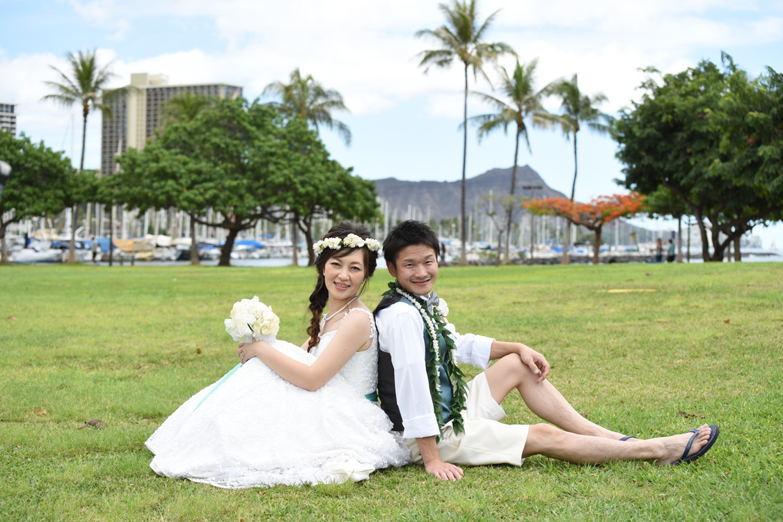 Honolulu Weddings: Yuuki & Rie