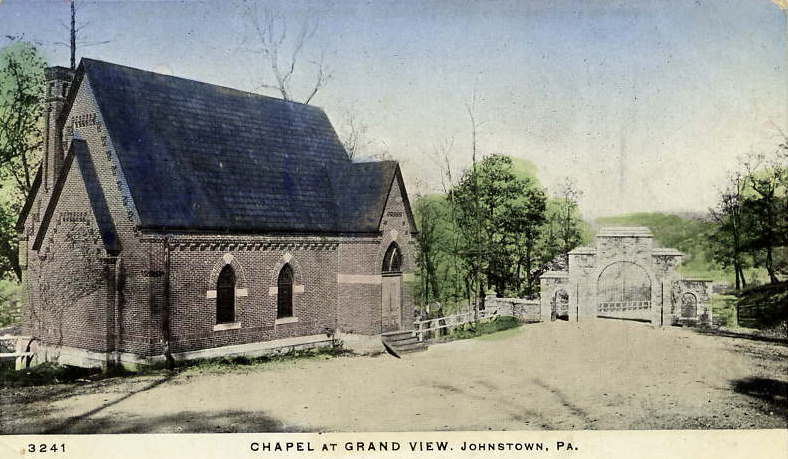 Vintage Johnstown: Chapel at Grandview Cemetery