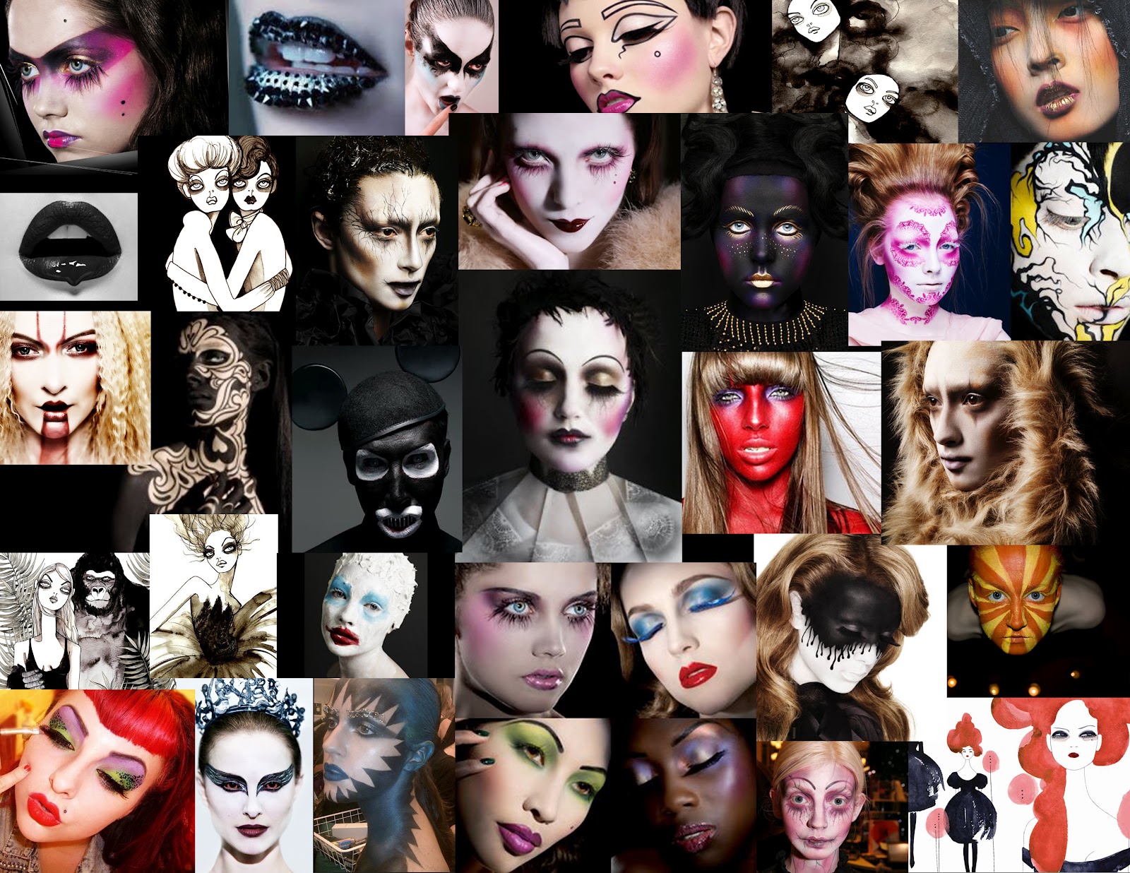 PiP: MakeUp Mood Boards